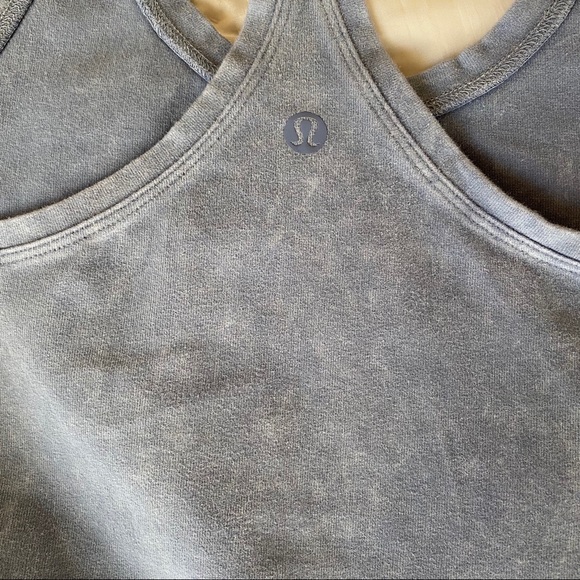 lululemon athletica | Tops | Lululemon Racerback Blue Denim Dye | Poshmark